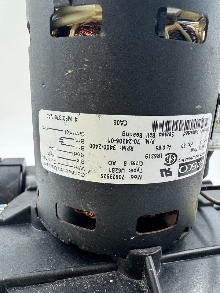 Fasco 70-24206-01 Furnace Inducer Motor 70623925 Used | eBay