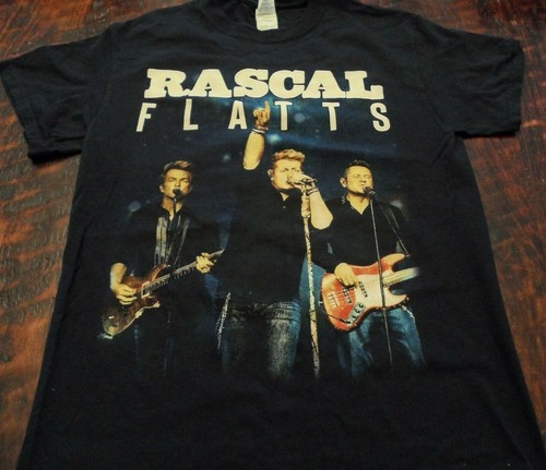 Rascal Flatts music concert t-shirt Men's SMALL 2016 Rhythm & Roots ...