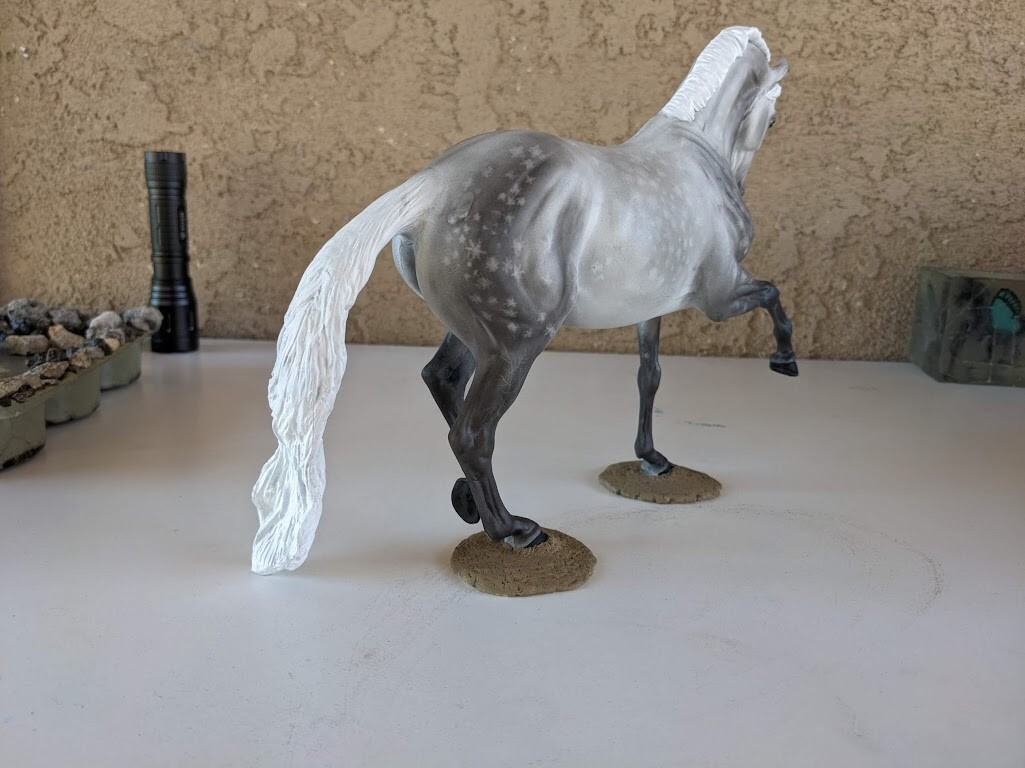 Drastic Custom Resculpt Breyer Lipizzaner Mare - Favory Airiella ...