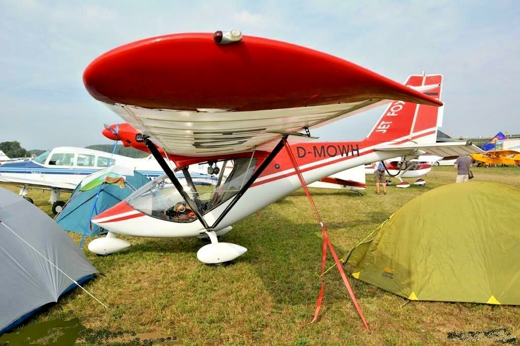 Jet Fox 97 Euro-ALA Jet Fox Airplane Desktop Wood Model Small Free ...