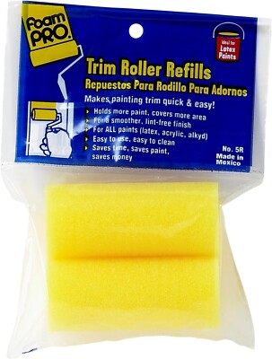 FoamPRO 5R 3-Inch Trim Roller Refills | eBay