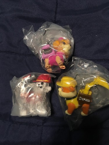 Paw Patrol Action Pack Pups Figure Lot Rubble Ruben Marshall Marcus ...