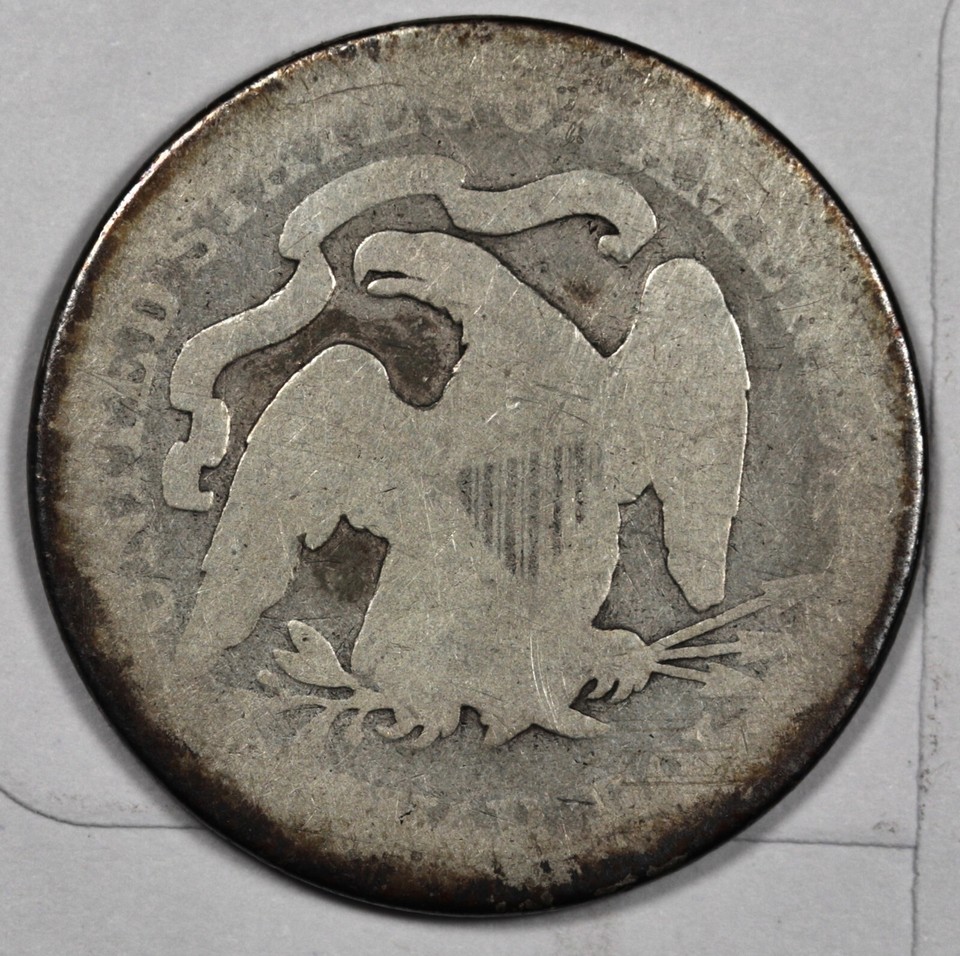 1890 Seated Liberty Quarter. VG Obverse. AG Reverse. 199046 | eBay