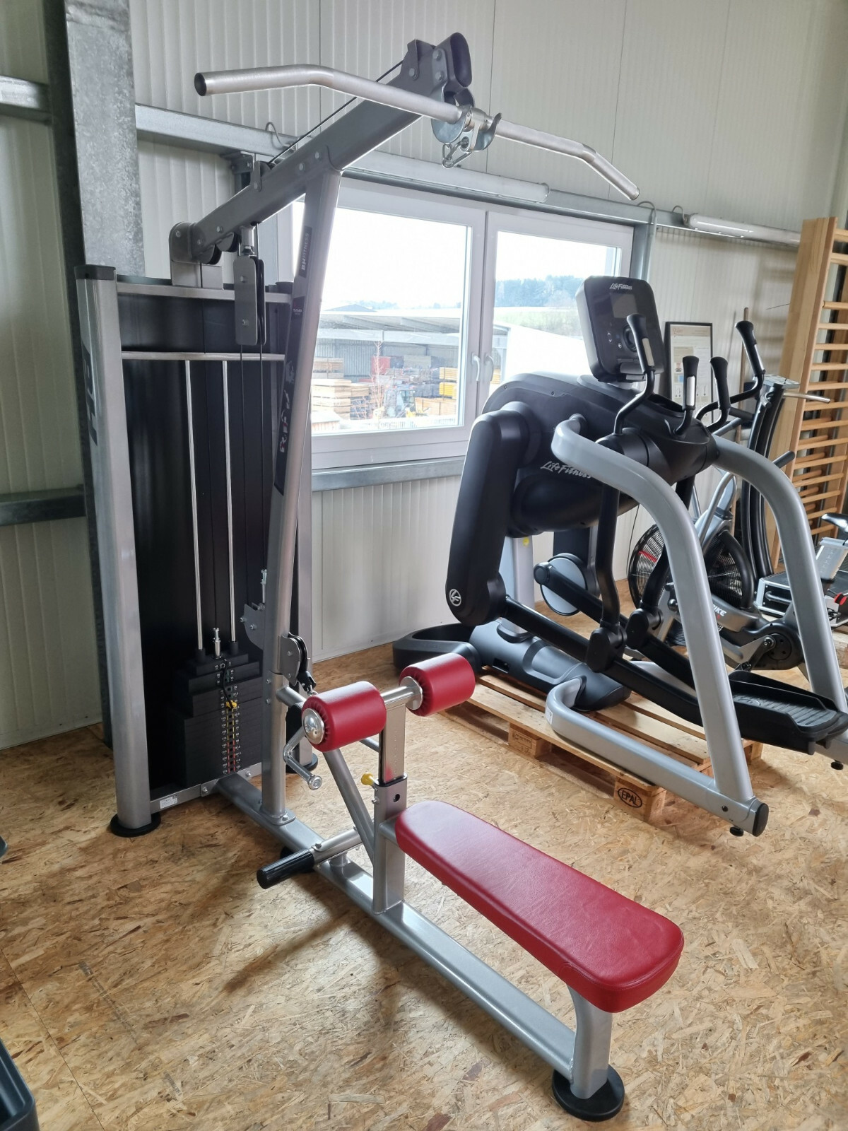 BH Fitness L550 Latzug Ruder Maschine Lat Pull Rowing Kraft Station ...