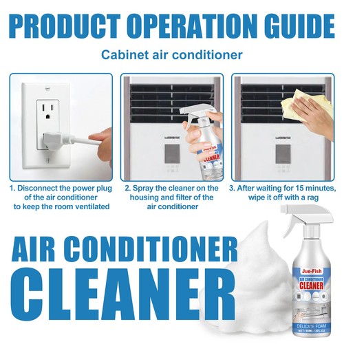 Air Conditioning Cleaner Multifunctional Cleaner for Air Conditioner ...