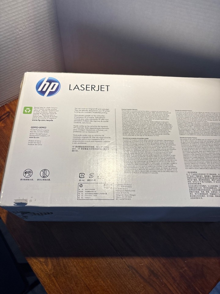 HP Laserjet 643a Q5953A Magenta Print Cartridge , BOX SEALED | eBay UK