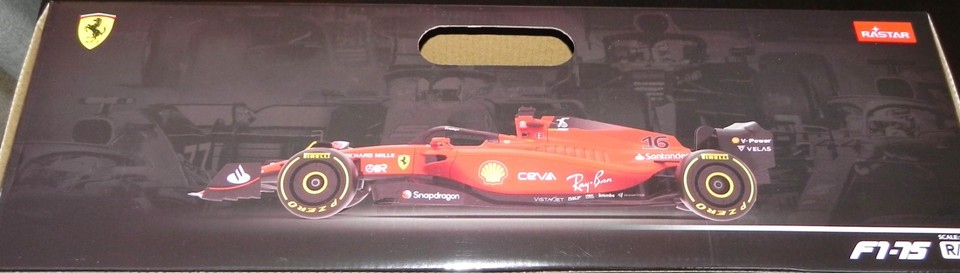 Rastar 1:12 (18" long) Ferrari F1 75 Remote Control Car Formula 1 NIB ...