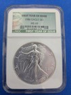 1986 EAGLE S$1 NGC MS69 First Year of Issue Green Label | eBay