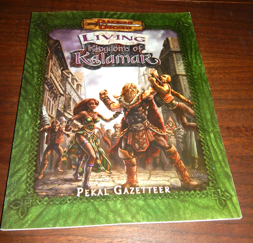 D&D Living Kingdoms of Kalamar Pekal Gazetteer Dungeons & Dragons ...