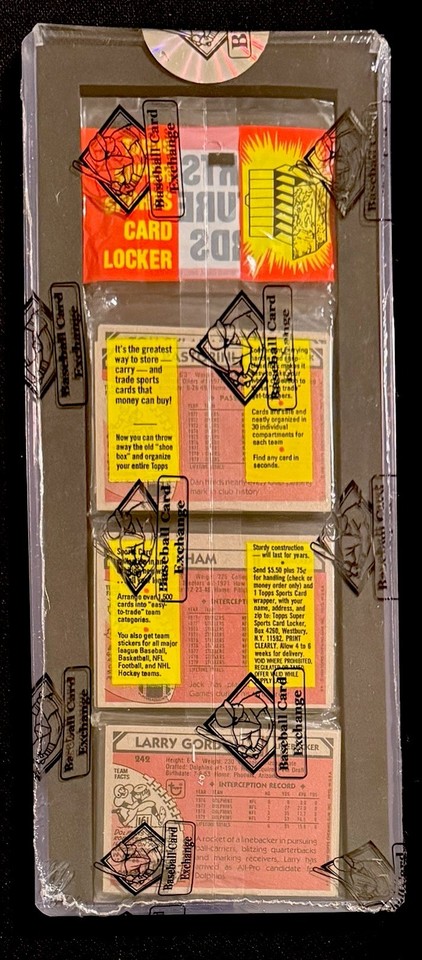 1980 Topps Football Sealed Rack Pack BBCE w Jack Ham Steelers Back ...