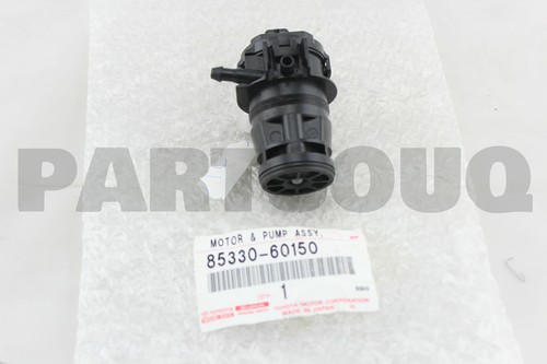 8533060150 Genuine Toyota MOTOR AND PUMP ASSY, WINDSHIELD WASHER 85330 ...