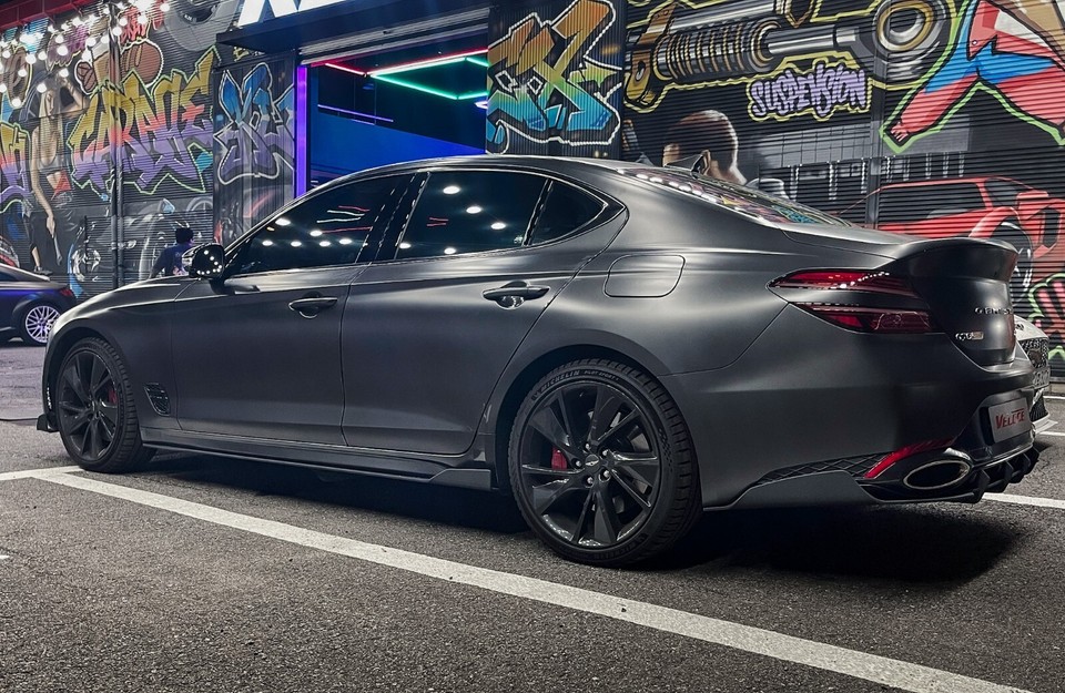 2022+ Genesis G70 3.3T 2.5T VELOCE Full Lip Kit (Front + Side + Rear ...