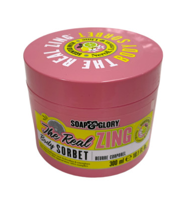 Soap & Glory The Real Zing Body Sorbet Scented With Lemon (300ml/10.1fl ...