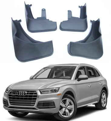 New OEM Set Splash Guards Mud Guards Mud Flaps Fit For 2018-2022 Audi ...