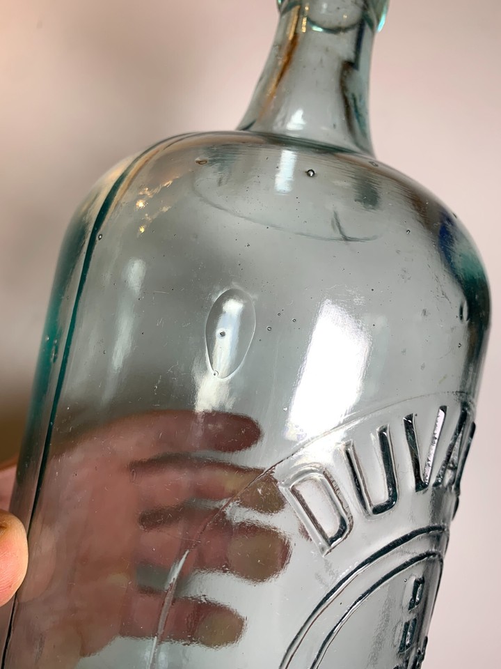 Rare Antique Blob Top Blobtop DUVAL'S Duvals Spring Water Bottle Half ...