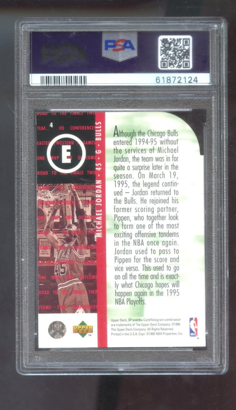 1994-95 SP Championship Series - Michael Jordan #4 Die-Cut for sale ...