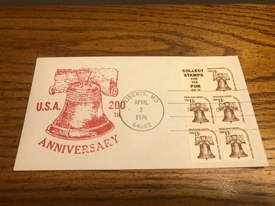 1976 FIRST DAY OF ISSUE STAMP 13 CENT UNITED STATES 200TH ANNIVERSARY ...
