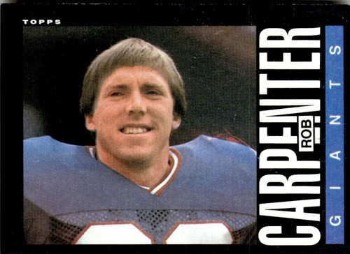 1985 Topps Rob Carpenter New York Giants #113 | eBay