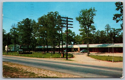 1958 Rip Van Winkle Motel Sanford North Carolina Vintage Postcard E28 ...