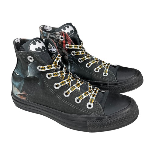 Converse All Star DC Comics Batman High Tops Unisex Size 5 Mens 7 ...