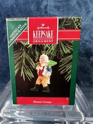 Hallmark Keepsake Ornament 1992 Honest George Washington American ...