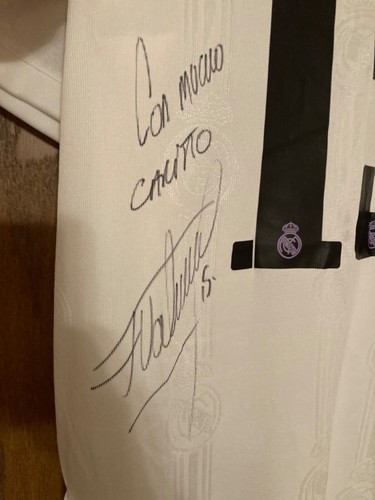 Federico Valverde Signed Auto Real Madrid Jersey Adidas Men's Large ...