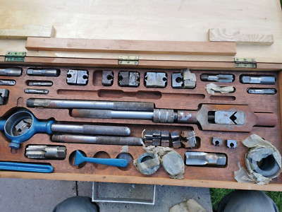 Tap and Die set imperial BSP old English Stronghold manufacturer 1/8-1 ...