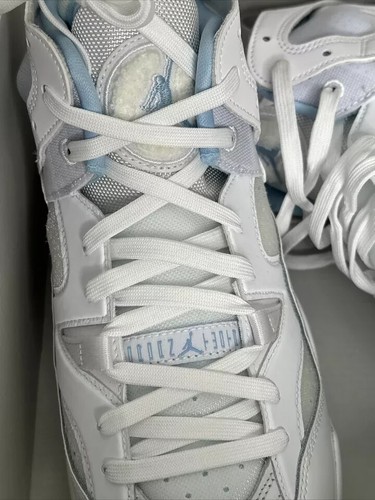 New Women's Nike Jordan JUMPMAN TWO TREY Size 11.5 White/ ICE BLUE ...