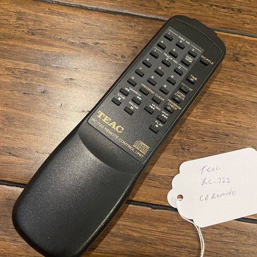 TEAC RC-722 ORIGINAL CD REMOTE CONTROL HAND UNIT | eBay