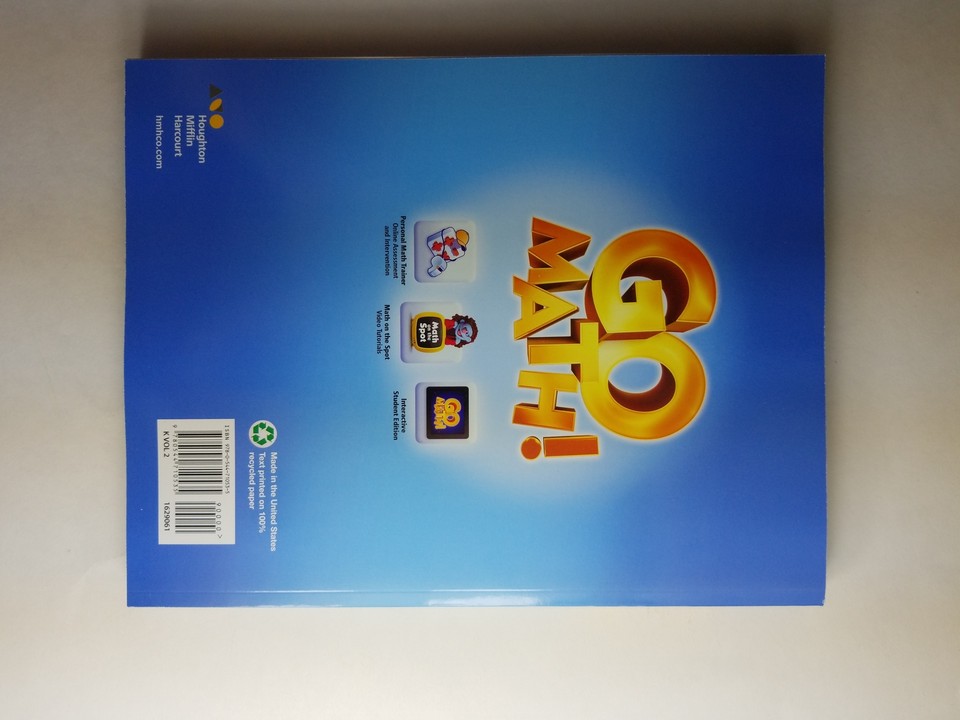 Go Math! 2016, Grade K [HMH GoMath!] | eBay