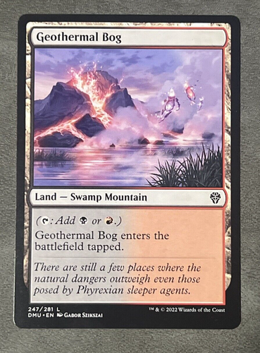 DOMINARIA UNITED / DMU MTG Dual Lands - Set of ALL 10 - Typed Fetchable ...