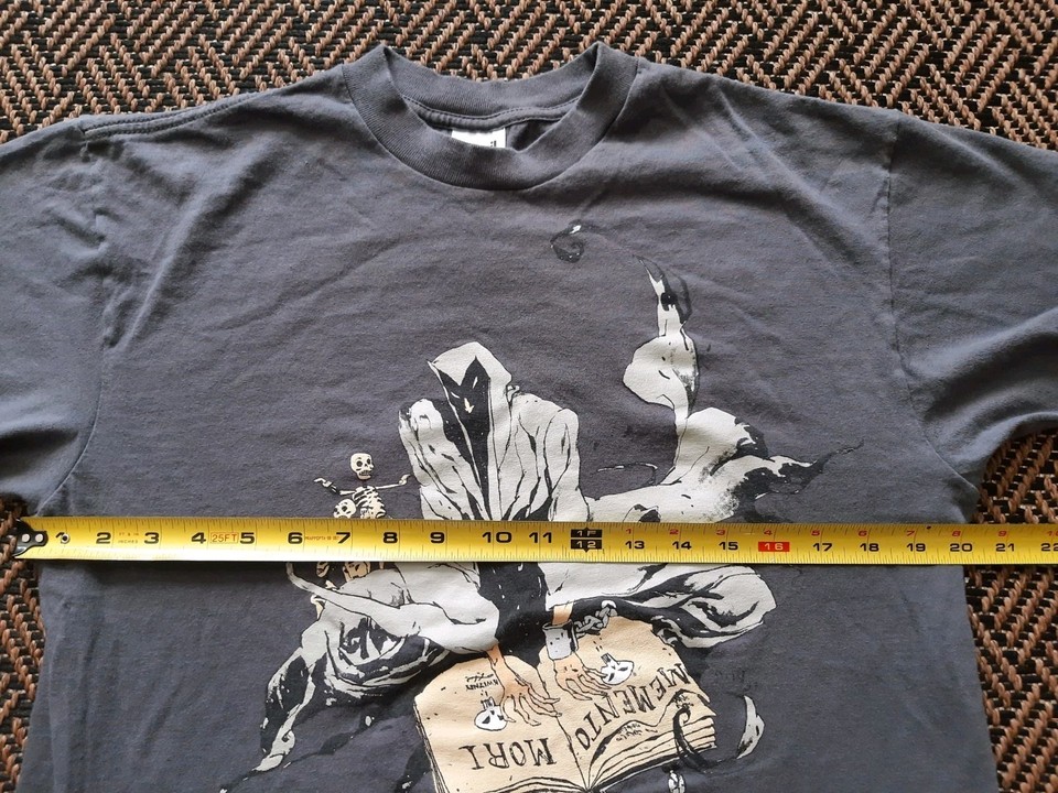 90's Vintage SANDMAN Dr Destiny Shirt XL Neil Gaiman DC Comics JLA 1997 ...