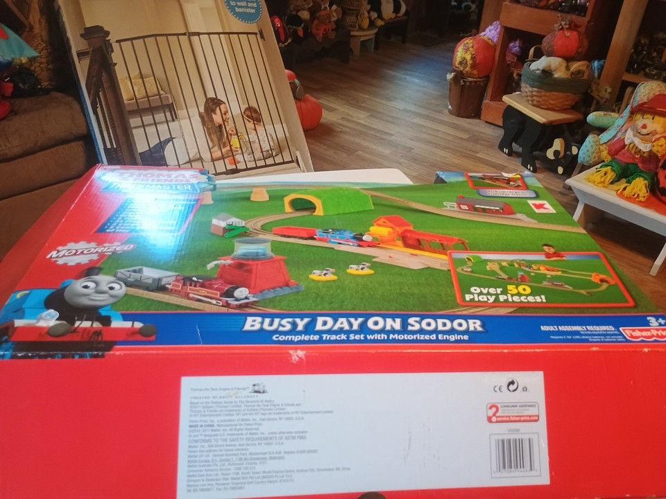 Thomas & Friends Trackmaster Risky Rails Bridge Drop - INCOMPLETE -with ...