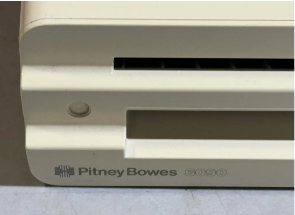 Pitney Bowes 6090 Tri-Fold Letter Folder Printing Business Brochure ...