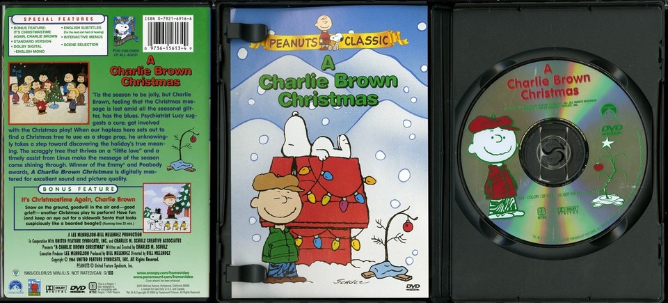 PEANUTS HOLIDAY COLLECTION HALLOWEEN THANKSGIVING CHRISTMAS DVD ...