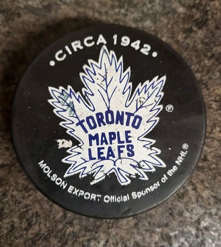 Rare 1998 Toronto Maple Leafs Molson Export Puck Beer Box Insert | eBay