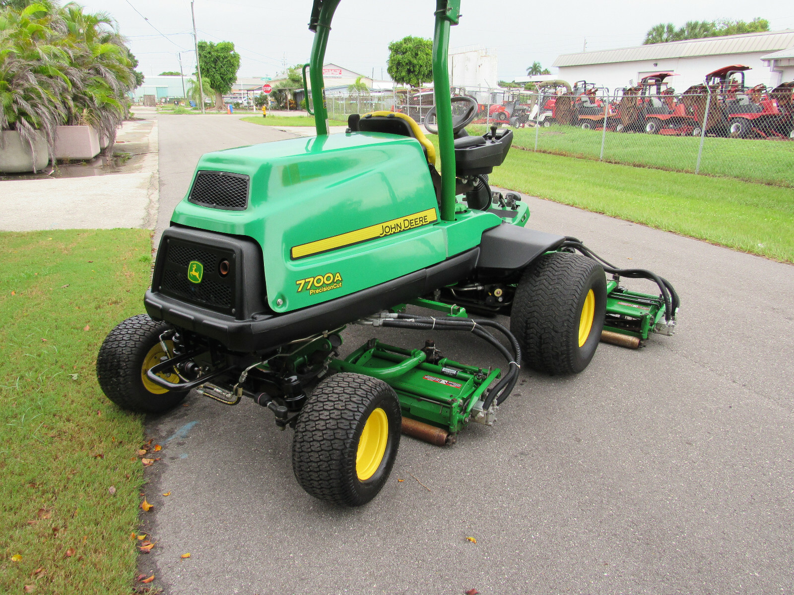 John Deere 7700A Precision Cut 100" Fairway Reel Lawn Mower Diesel 2032 ...
