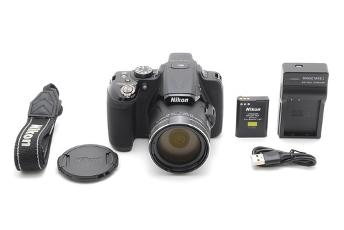 【MINT】Nikon COOLPIX P600 Black Digital Camera 16MP 60x Optical Zoom ...