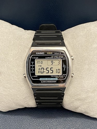 Vintage Casio Men Marlin Digital LCD Chrono-Alarm Quartz Watch H101 ...