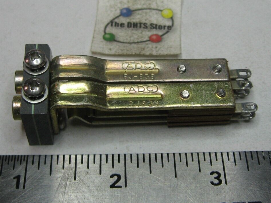 Dual Bantam Audio Telephone Jack Patch 4.4mm w ADC PJ839 PJ838 - Used ...