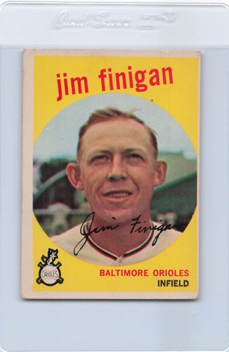 1959 Topps #47 Jim Finigan Orioles EX *6927 | eBay