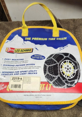 2318 Les Schwab (or Alpine Sport) Quick Fit Sport LT Tire Snow Chains ...