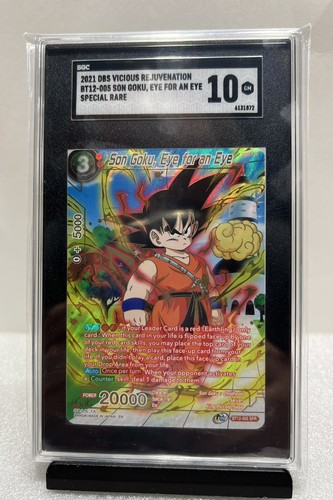 2021 SGC 10 BT12-005 SPR Dragon Ball Super - Son Goku Eye for an Eye | eBay