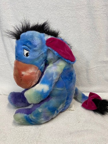 Disney Store Tie Dye Eeyore Plush | eBay