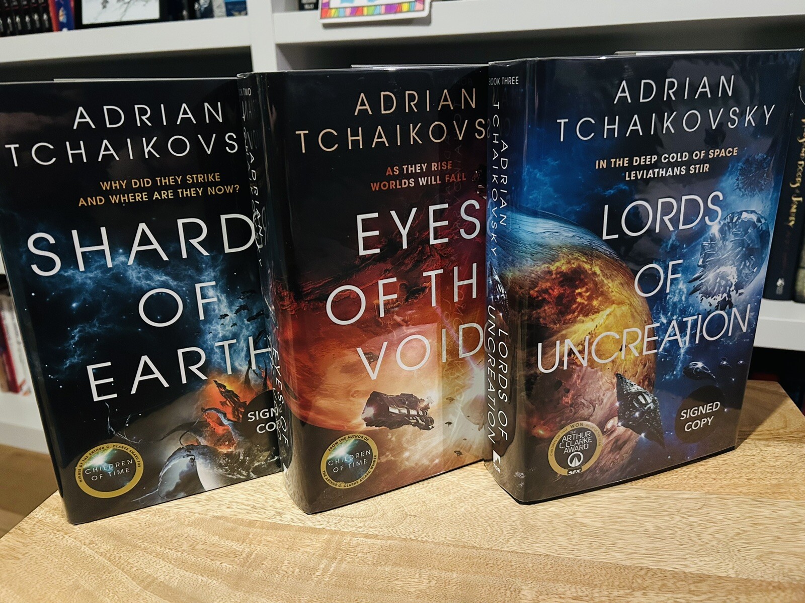 Final Architecture Trilogy Adrian Tchaikovsky, SIGNED NUMBERED ...