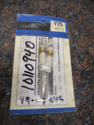 NOS JOHNSON CONTROLS Y75AS-2H REPLACEMENT FLAME SENSOR W 99 40 L38-504 ...