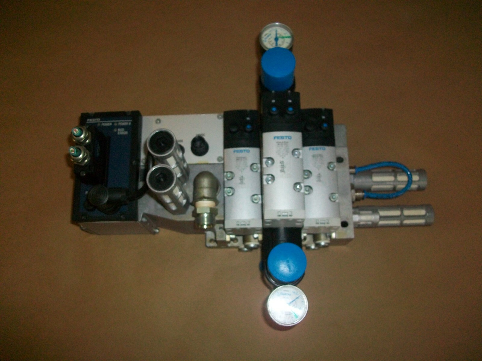 Festo Profibus Pneumatic Solenoid Valve Stack IFB13-30 VIGP-04-FB-D-1 ...