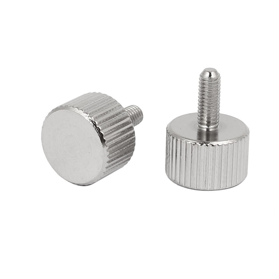 10pcs M3x8mm Knurled Thumb Screw for Computer PC Case Nickel Plated | eBay