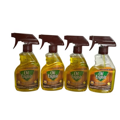 (4) Old English Lemon Oil Wood Conditioner Cleaner Furniture Polish ...