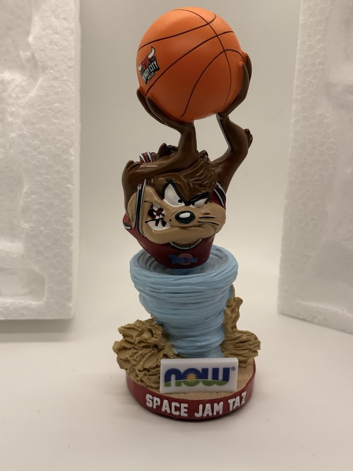 Chicago Windy City Bulls Space Jam Night Taz Bobblehead SGA 1/6/2023 ...